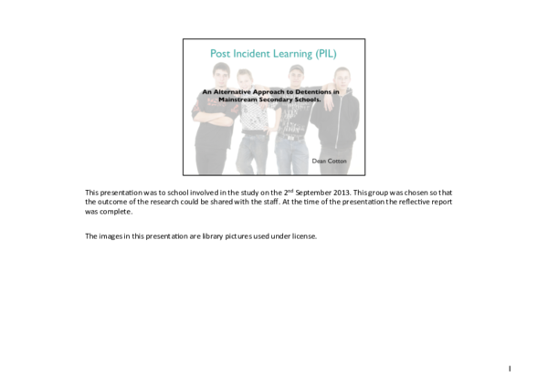 (PDF) PIL Presentation