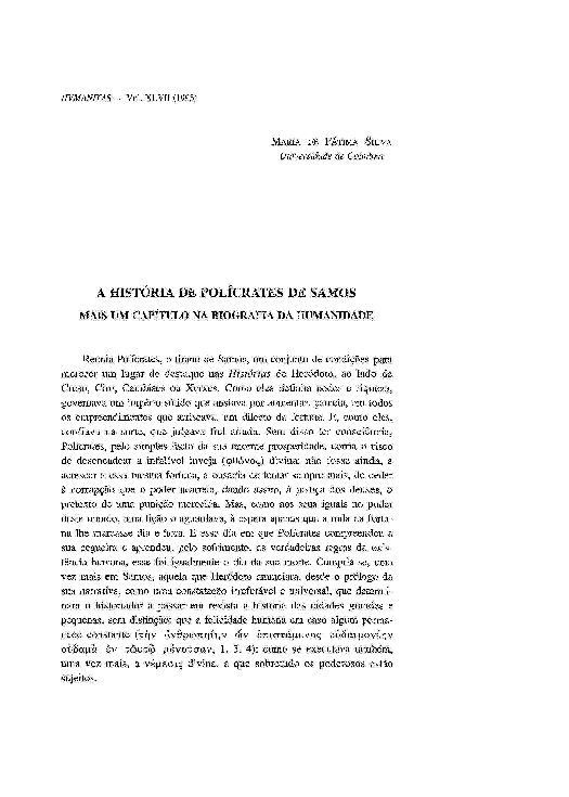 (PDF) A HISTORIA DE POLÍCRATES DE SAMOS