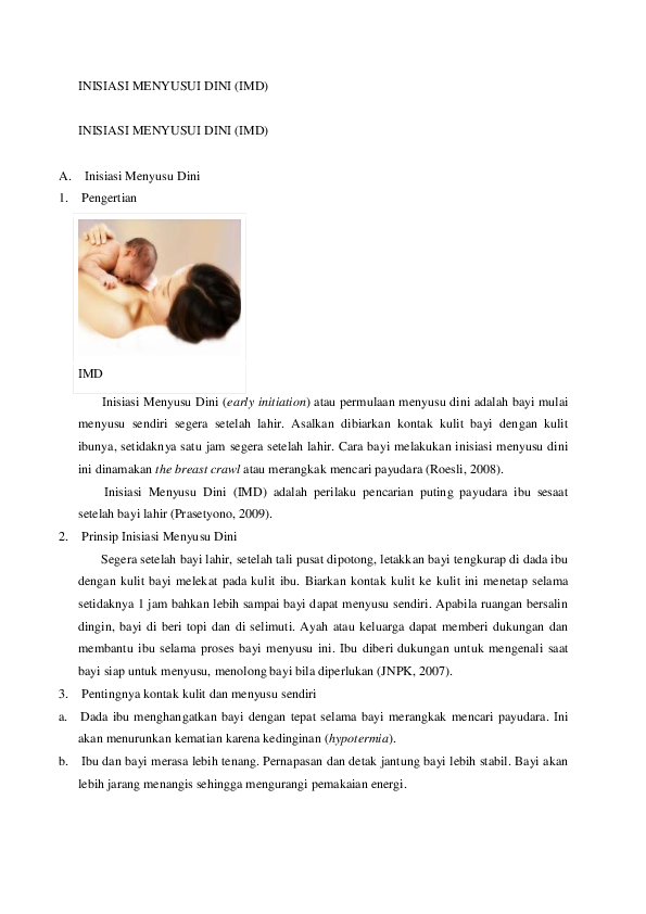 (DOC) INISIASI MENYUSUI DINI