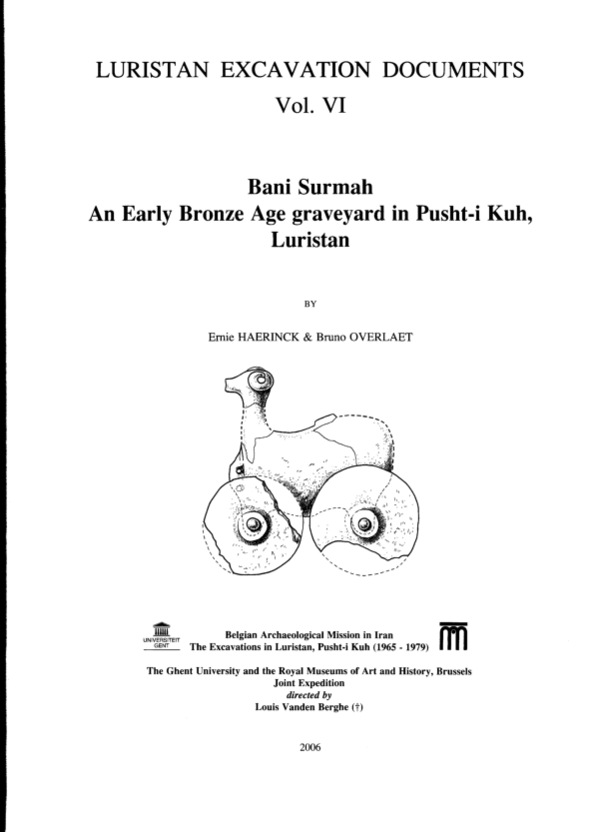 E. Haerinck & B. Overlaet, The Early Bronze Age at Bani Surmah ...