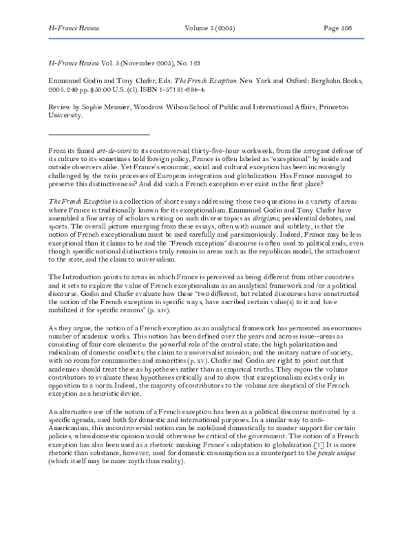 1- Introduction 2 - France