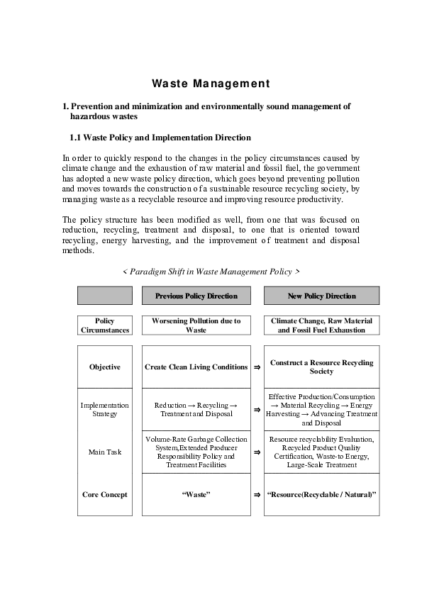 (PDF) Waste Management 1. Prevention and minimization and ...