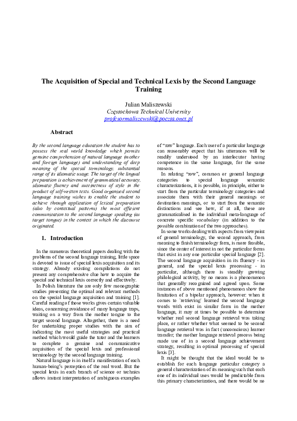 second language acquisition: an introductory course 4th edition pdf
