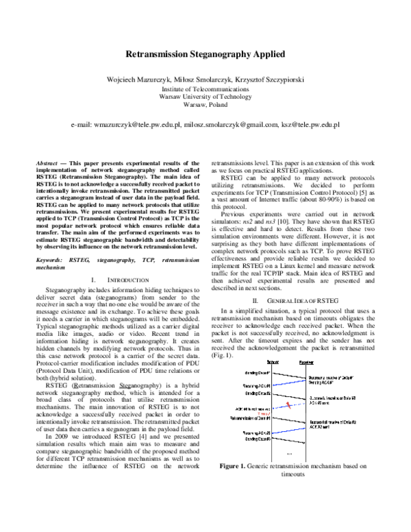 what happens when the tcp retransmission timeout is too long?