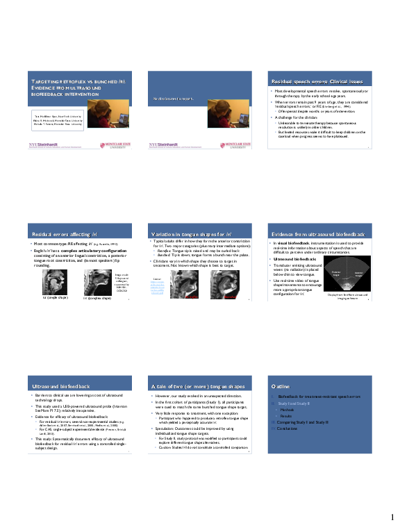 (PDF) Targeting retroflex vs. bunched /r/: Evidence from ultrasound ...