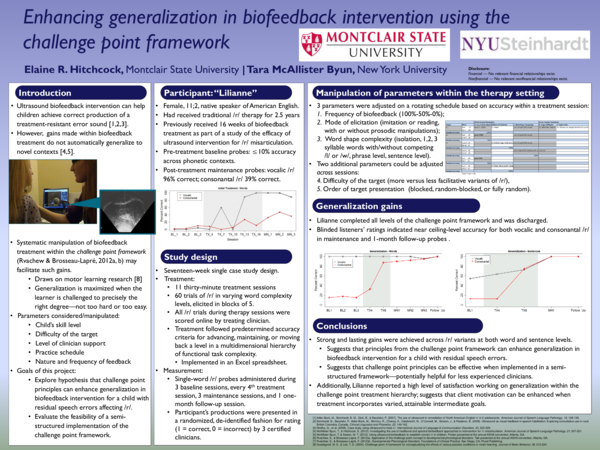 (PDF) Enhancing generalization in biofeedback intervention using the ...