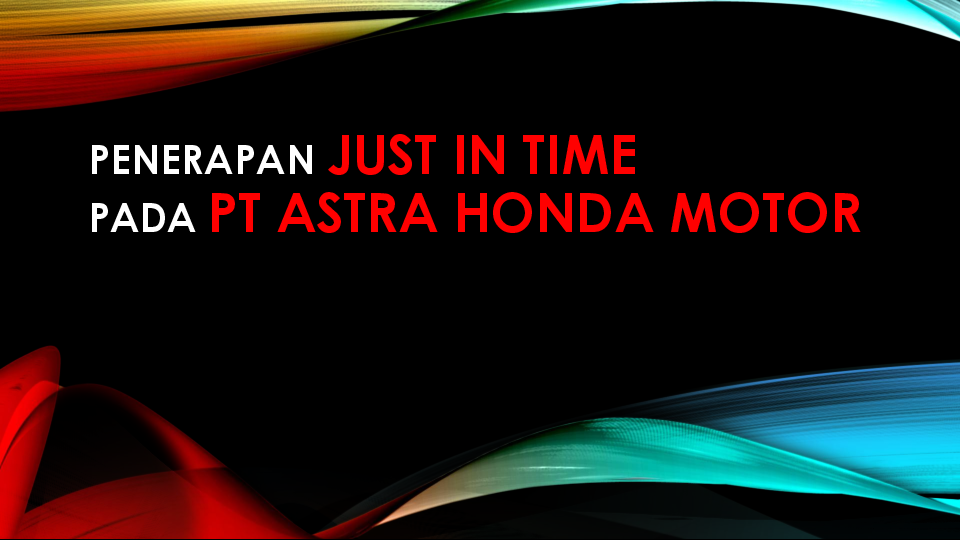 (PPT) JUST IN TIME di AHM