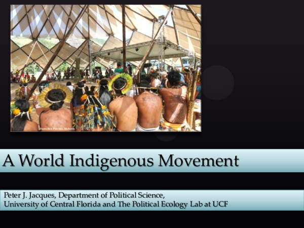 (PPT) A World Indigenous Movement
