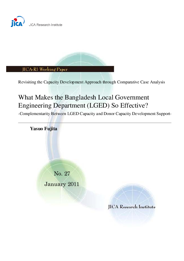 (PDF) Revisiting the Capacity Development Approach through Comparative ...