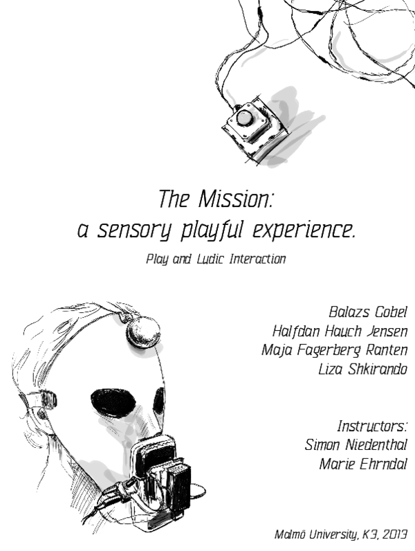 (PDF) The Mission: a sensory playful experience