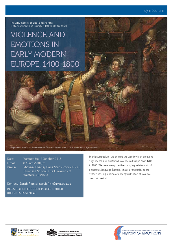 Execution Ballads in Early Modern France