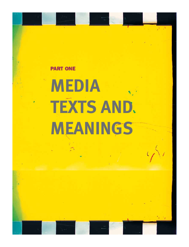 (PDF) Media Studies: Texts, Production and Context