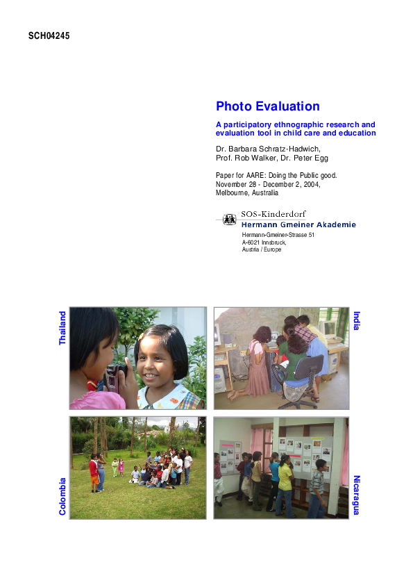 (PDF) Photo Evaluation