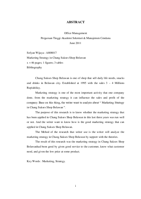 (DOC) ABSTRACT Office Management