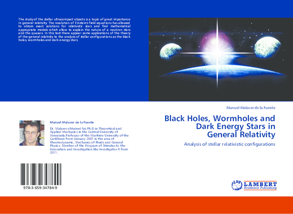 (PDF) Black Holes, Wormholes and Dark Energy Stars in General Relativity