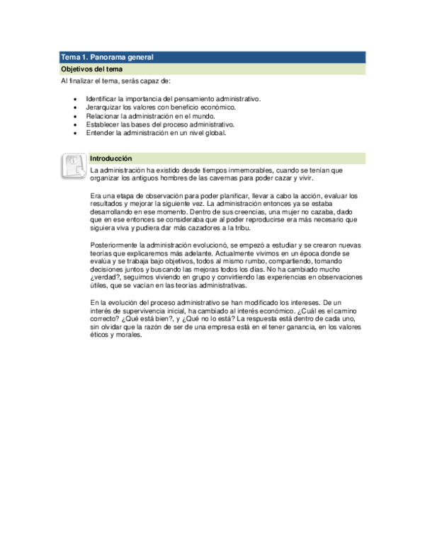 (DOC) Tema 1. Panorama general
