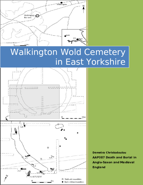 (DOC) The Walkington Wold cemetery was discovered at Yorkshire in northern