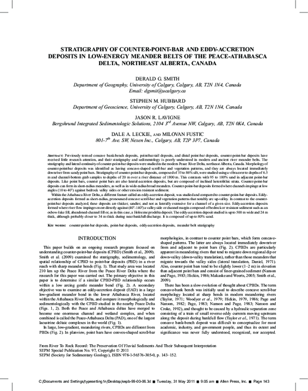 (PDF) STRATIGRAPHY OF COUNTER-POINT-BAR AND EDDY-ACCRETION DEPOSITS IN ...