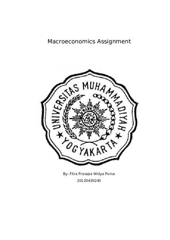 (DOC) Macroeconomics Assignment