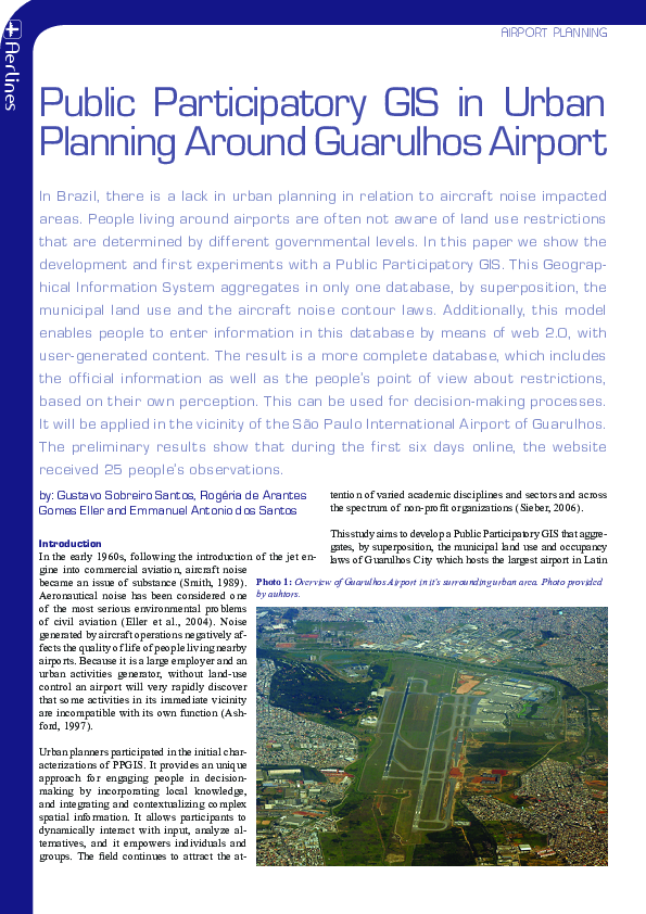 (PDF) Public Participatory GIS in urban planning around a Major Gateway ...