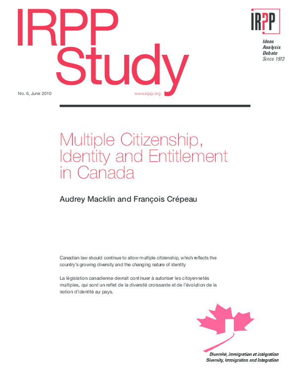 (PDF) IRPP Study no6