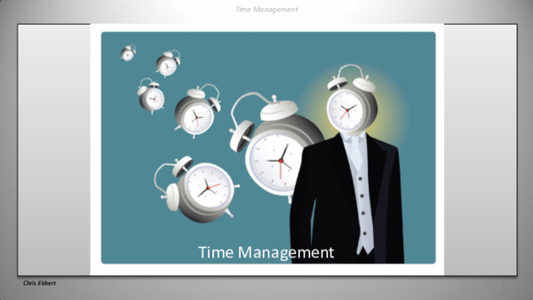(PPT) Time Management Lecture