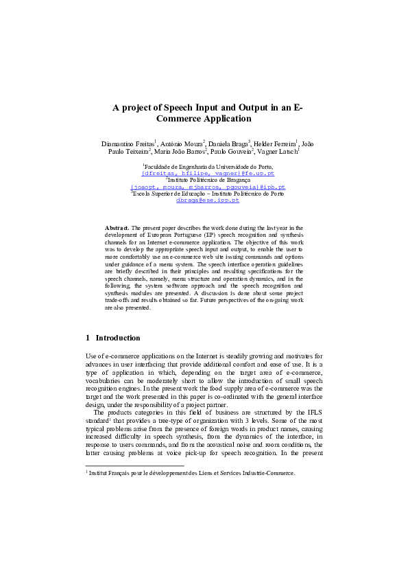 e commerce web application project