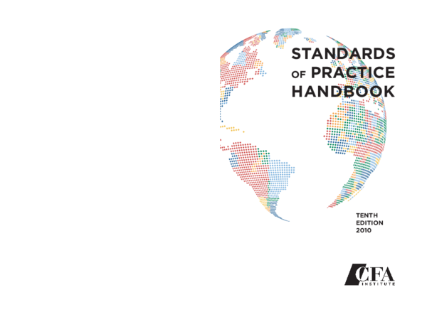 (PDF) Standards of Practice Handbook | Vladislav Sorokin - Academia.edu