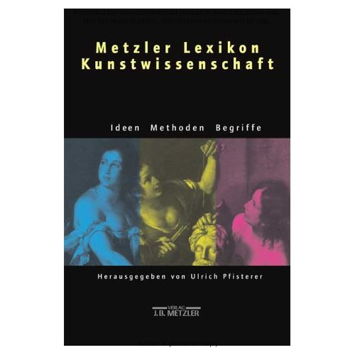 "Naturwissenschaft und Kunst" und "Wahrheit," in: Ulrich Pfisterer (ed ...