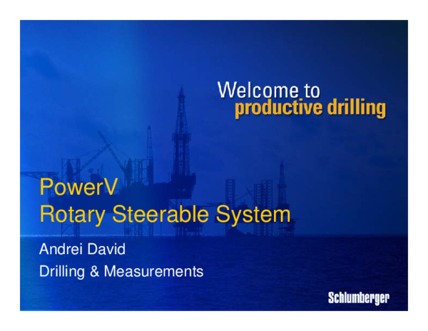 (PDF) PowerV Rotary Steerable System