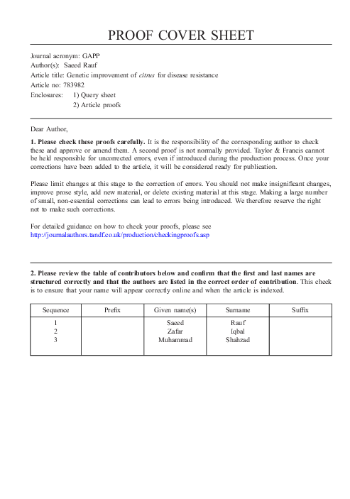 (PDF) PROOF COVER SHEET