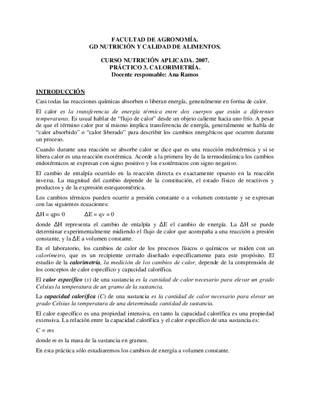 (PDF) PRACTICA CALORIMETRIA