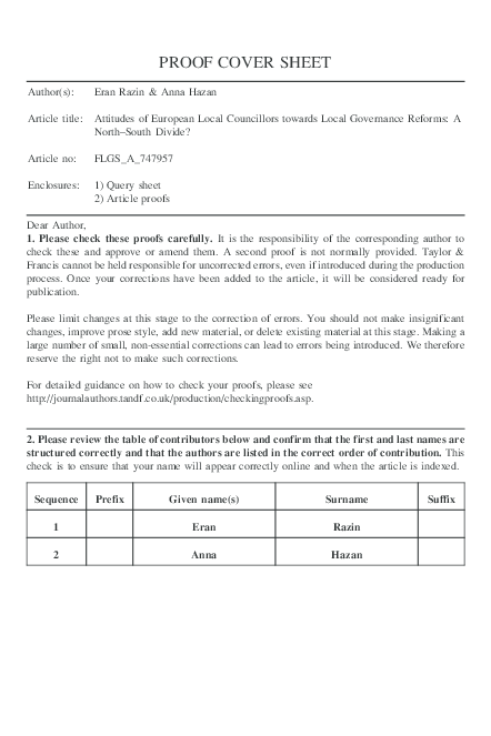(PDF) PROOF COVER SHEET
