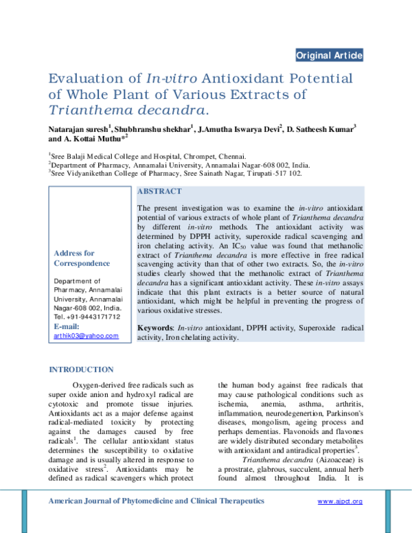 (PDF) American Journal of Phytomedicine and Clinical Therapeutics ...