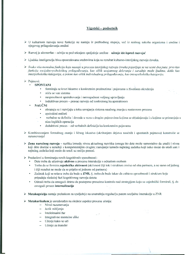 (PDF) Vigotski -podsetnik