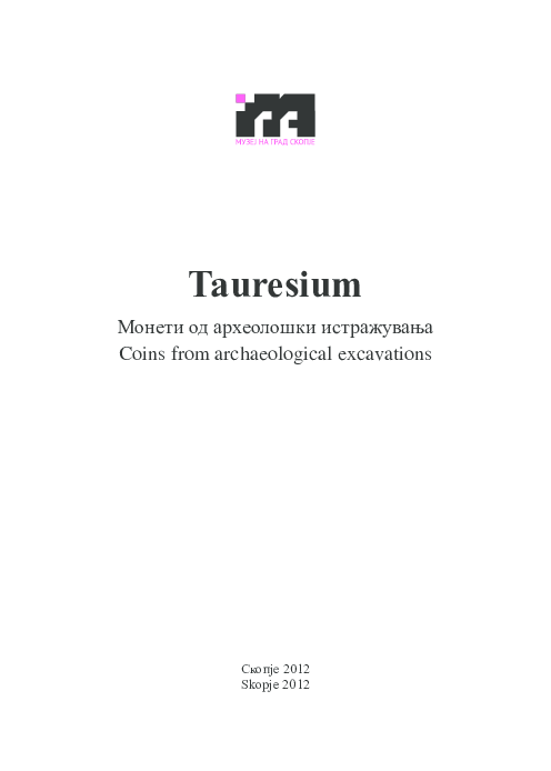 (PDF) Tauresium - coins from arhaeological excavations
