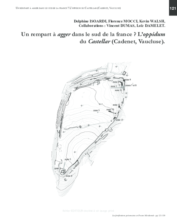 (PDF) Un rempart à agger dans le Sud de la France ?L'oppidum du ...