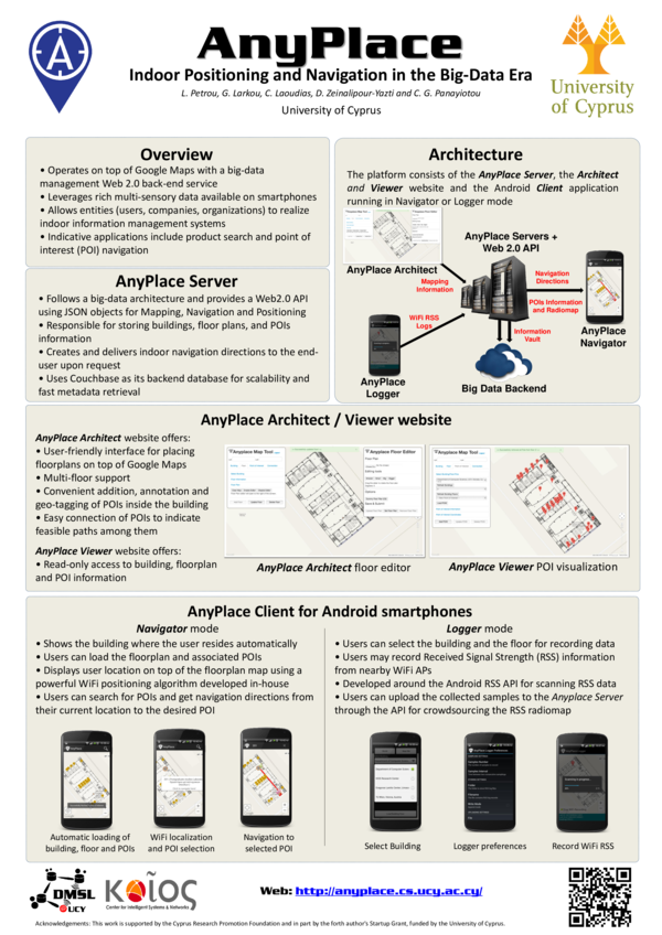 (PDF) Anyplace: Indoor Positioning and Navigation in the Big-Data Era