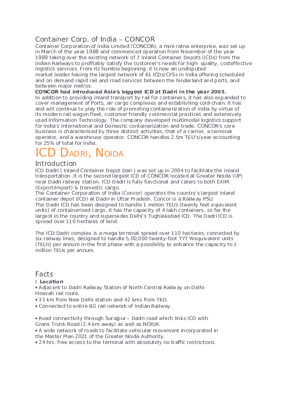 (DOC) Container Corp