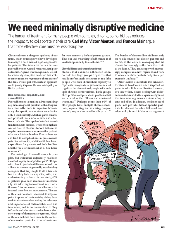 (PDF) We need minimally disruptiv emedicine