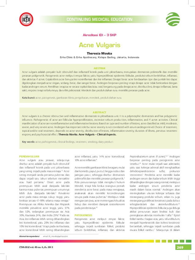 (PDF) 203 CME-Acne Vulgaris