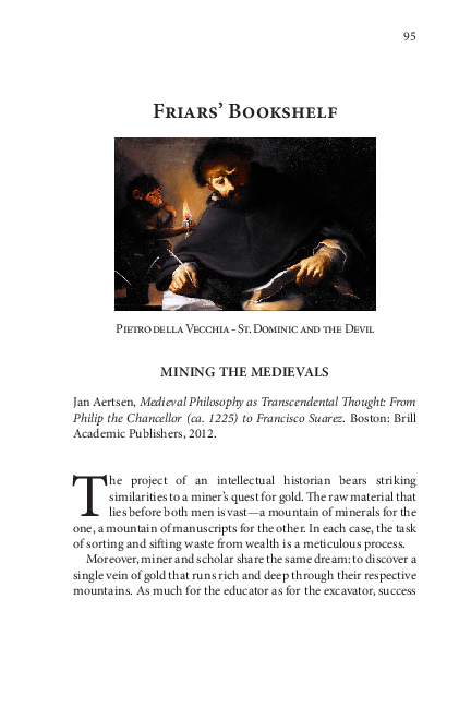 (PDF) "Mining the Medievals" - A Review of Medieval Philosophy as ...