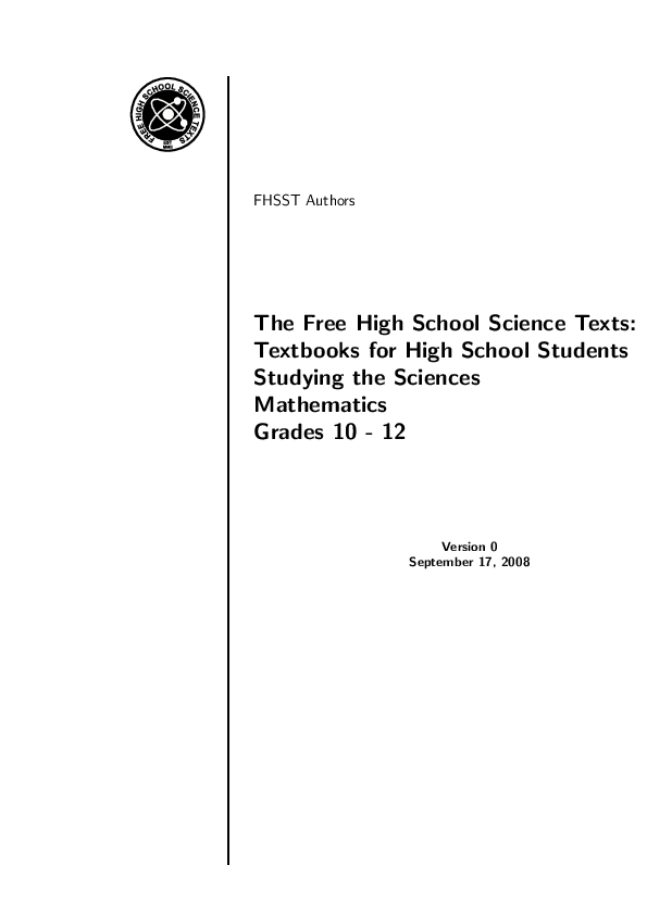 (PDF) Mathematics Grade 12