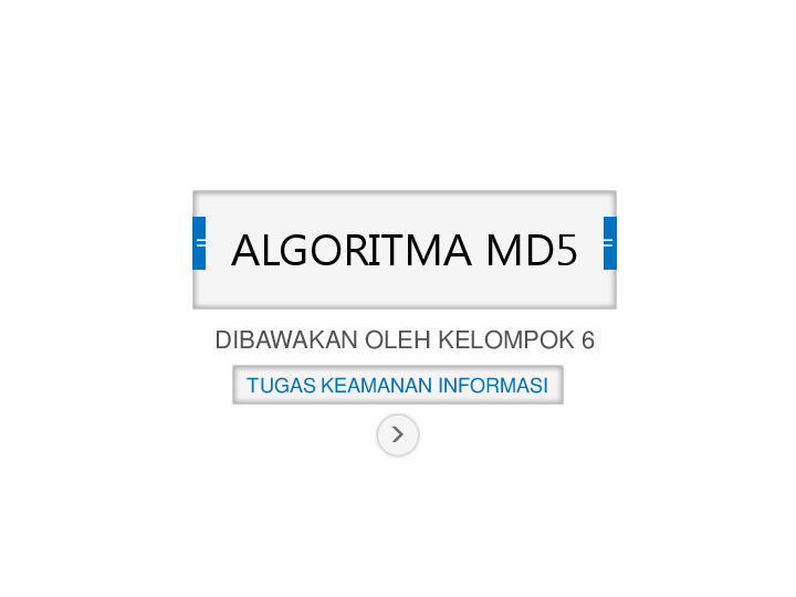 (PPT) Algoritma MD 5