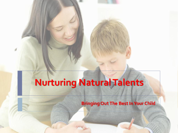 (PPT) Nuturing Talent in Young Children