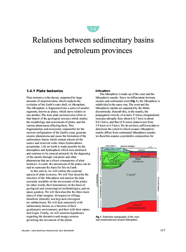 (PDF) Relations between sedimentary basins and petroleum provinces
