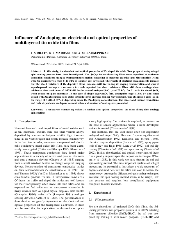 (PDF) KIM Bull. Mater, Sci