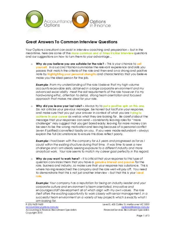 (PDF) Common Interview Questions | shashikumar PAtil - Academia.edu
