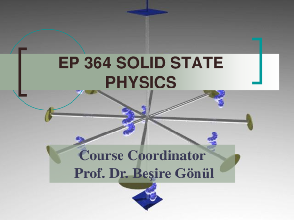 (PPT) CMP 1 Crystal Structure