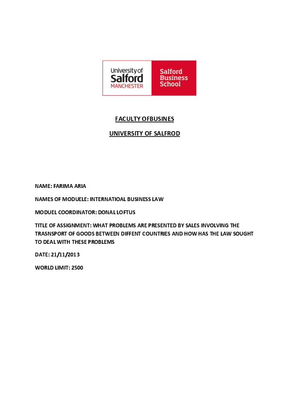 (DOC) Final assignment